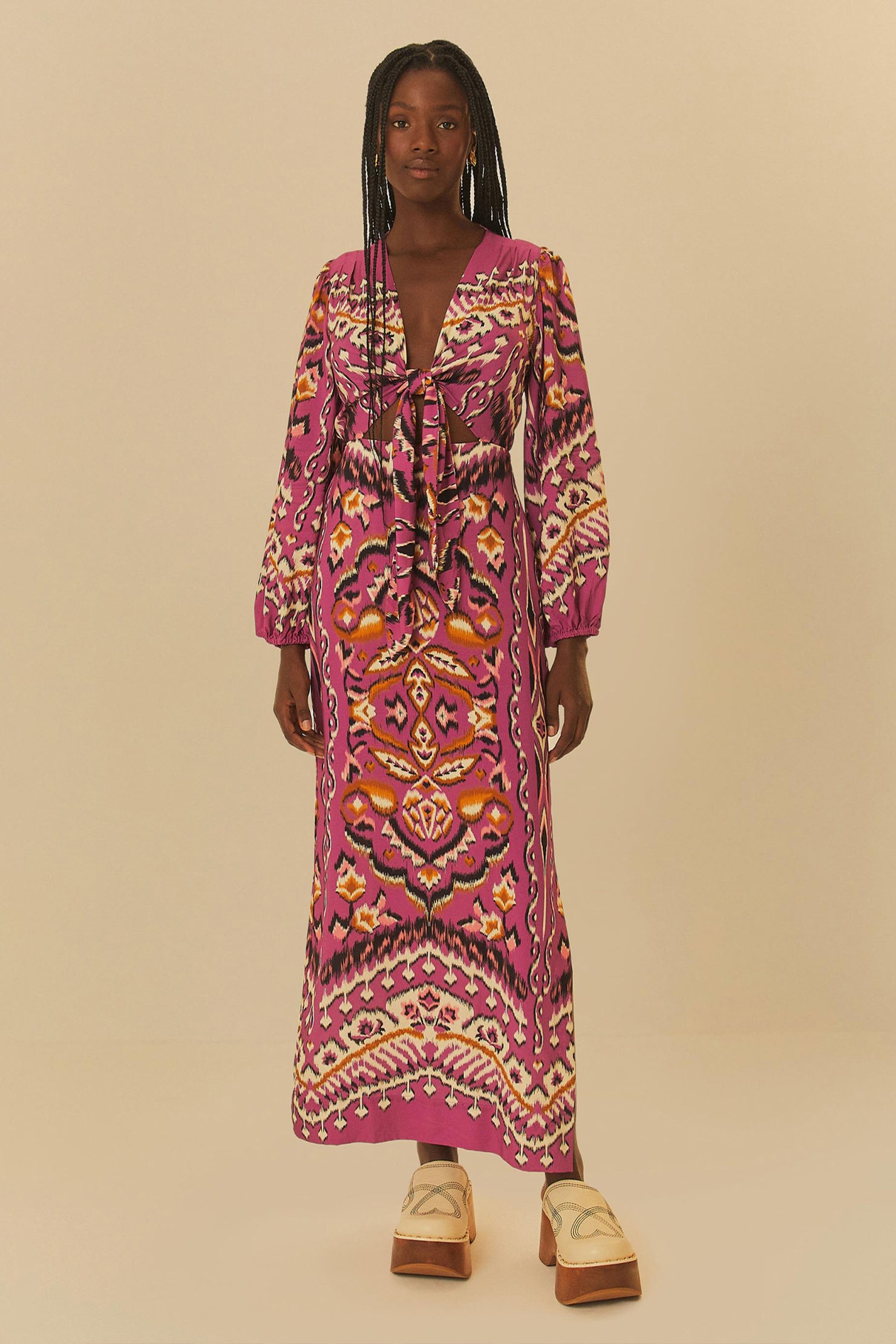 Vestido Manga Java – ISIDRA