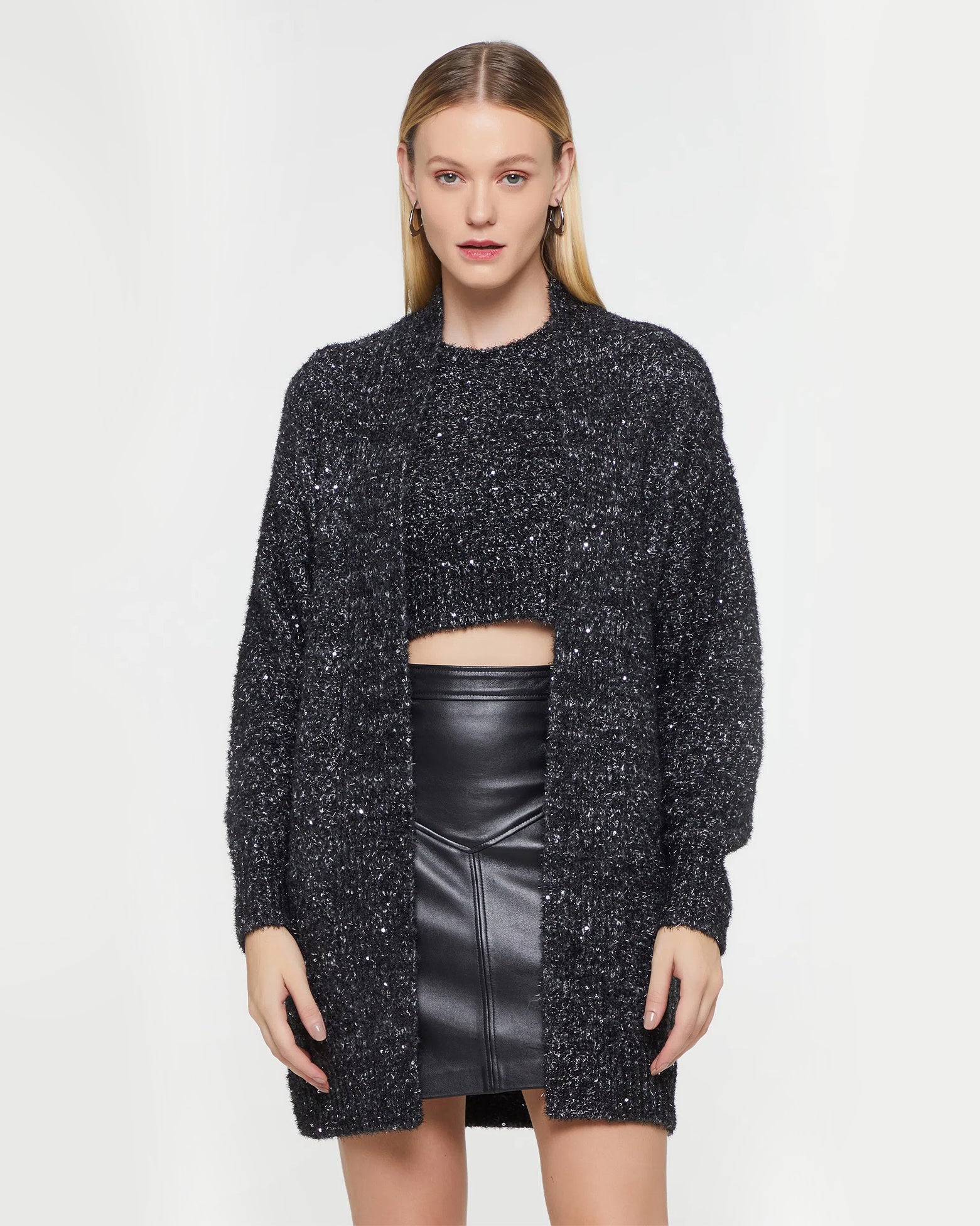 Chompa Tricot Long Tweed – ISIDRA