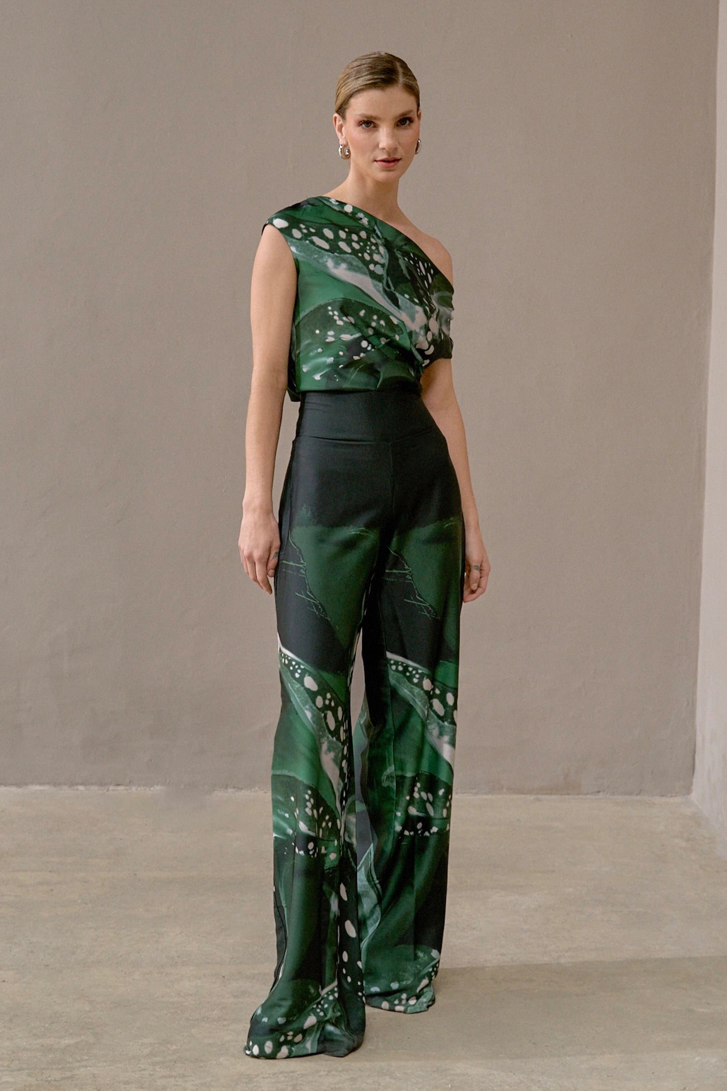 Pantalon Londy Green Black – ISIDRA